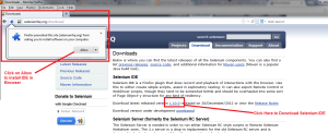 Selenium >> Installation of Selenium IDE in Firefox | Abode QA